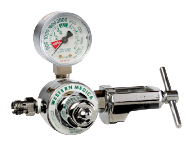 MEDICAL REGULATOR Preset w/PIN INDEXED YOKE - Oxygen - Atlas-Lenco ...